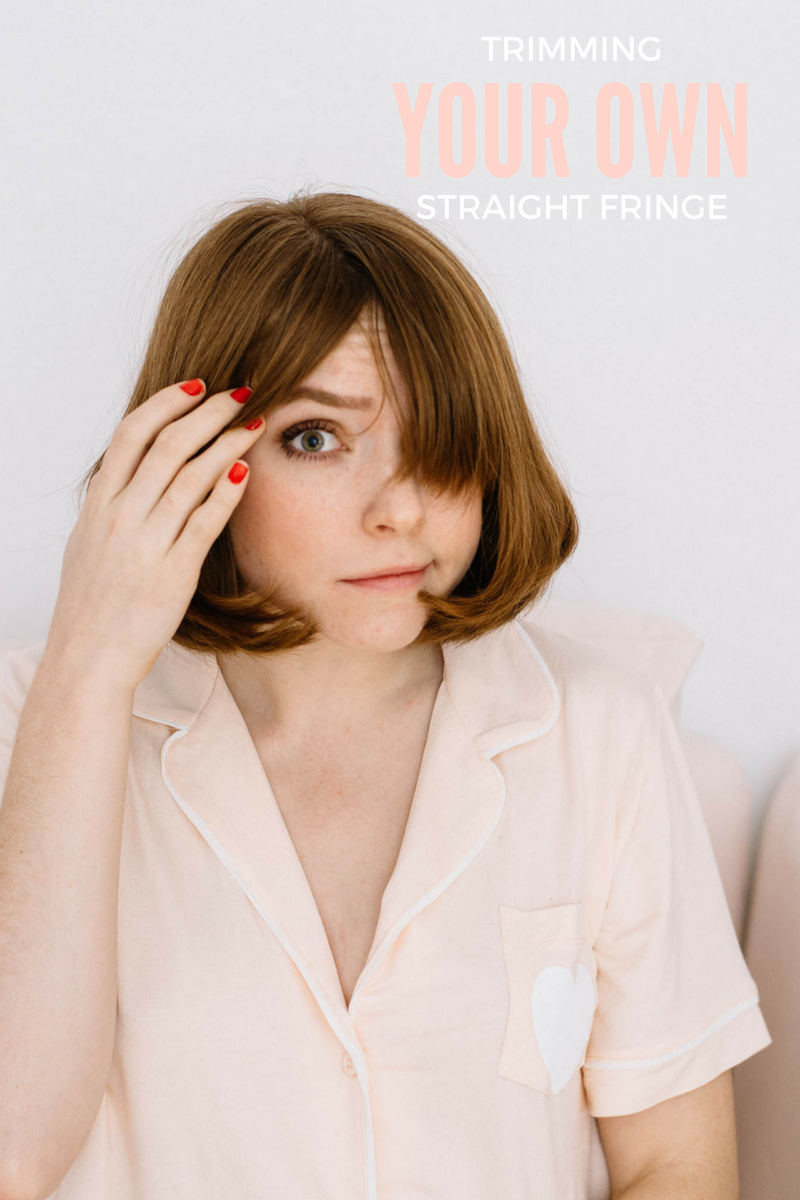 Beauty: How-To Trim Your Own Fringe – okay andie
